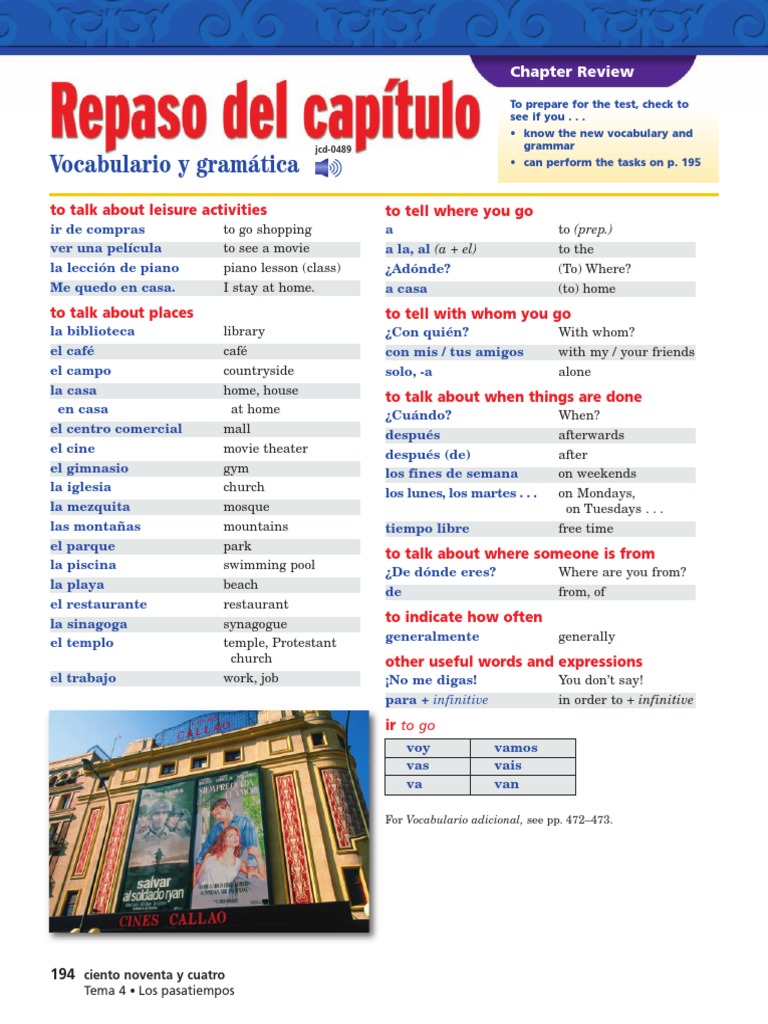 l1 Capitulo 4a | PDF