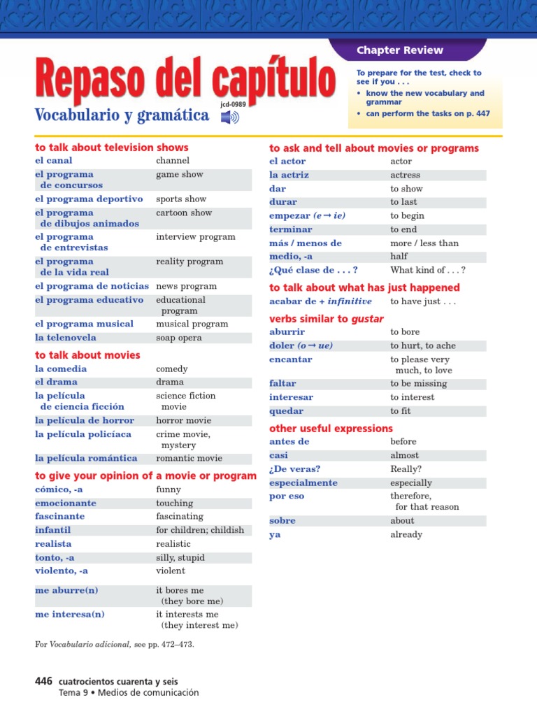 l1 Capitulo 9a | PDF