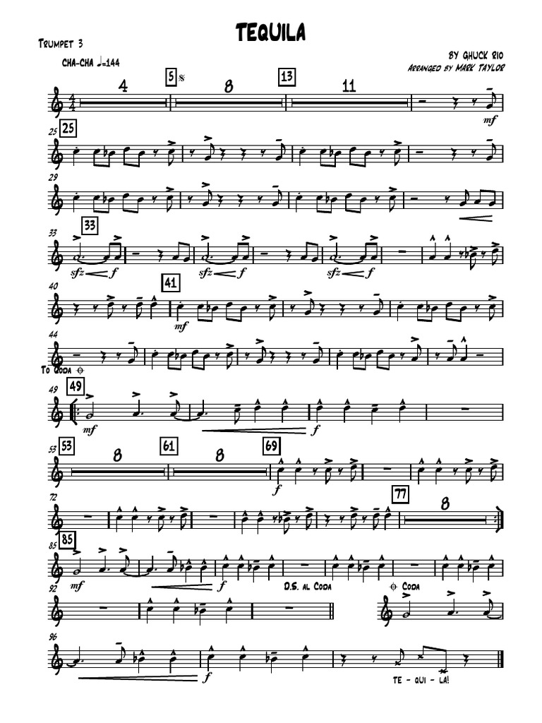 Tequila Trumpet 3 PDF | PDF