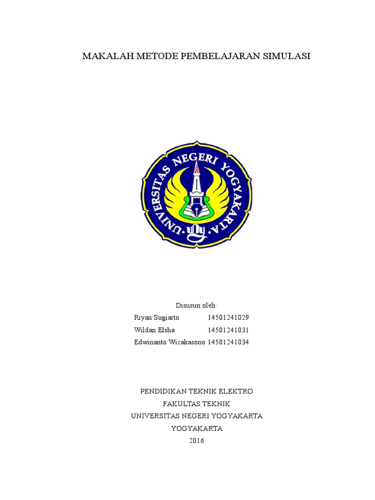 Metode Pembelajaran Simulasi Efektif | PDF | Karier & Perkembangan ...
