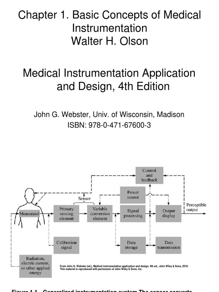 Week 1 Basics Concepts of Medical Instrumentation | PDF | Linearity ...