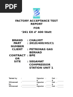 FAT Checklist | PDF | Calibration | Verification And Validation