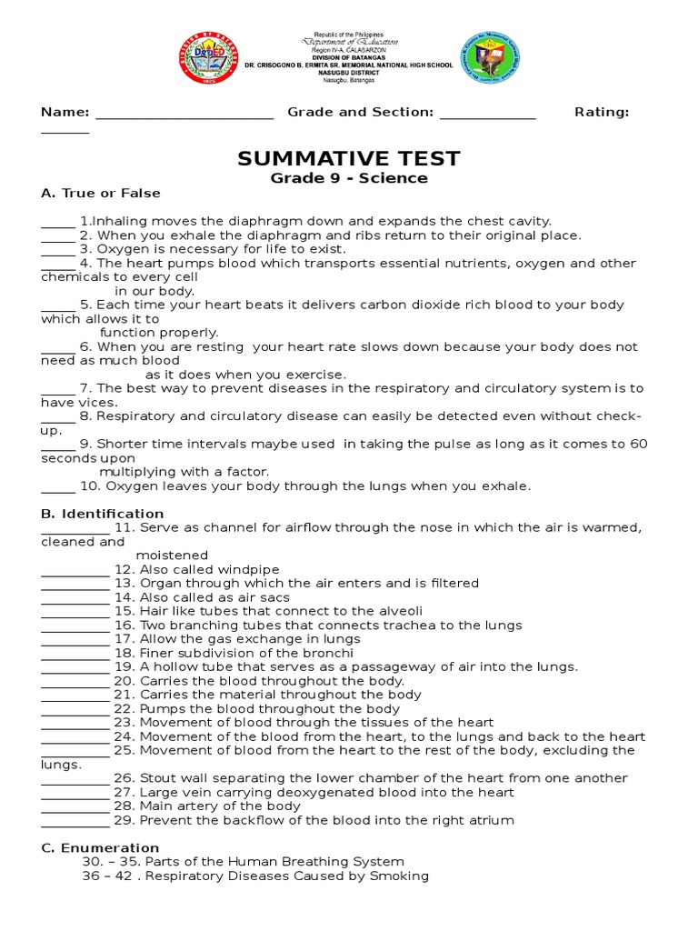 Grade 2 Quarter 3 Summative Test 2 With Answer Key To Vrogue co