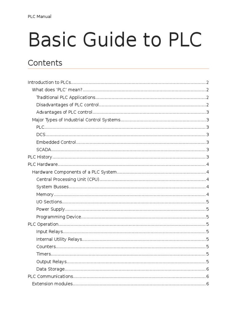 PLC Teaching Module | PDF | Programmable Logic Controller | Osi Model