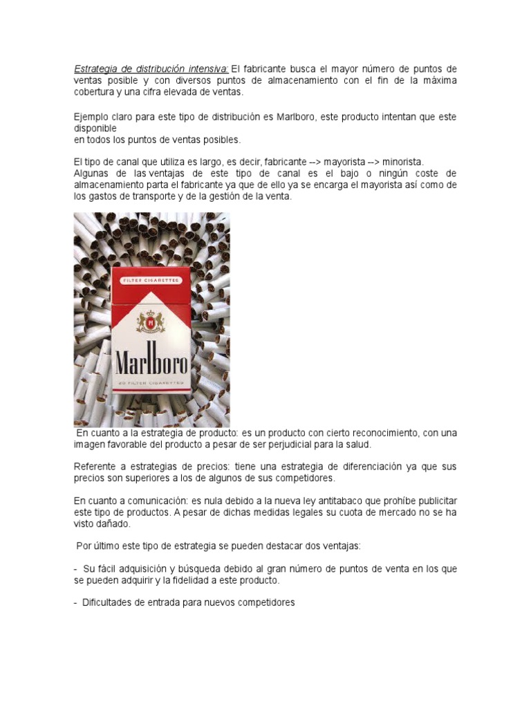 Estrategia de Distribución Intensiva | PDF