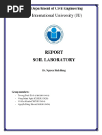 Compaction of Soil Lab Report (Complete) | PDF | Soil | Porosity