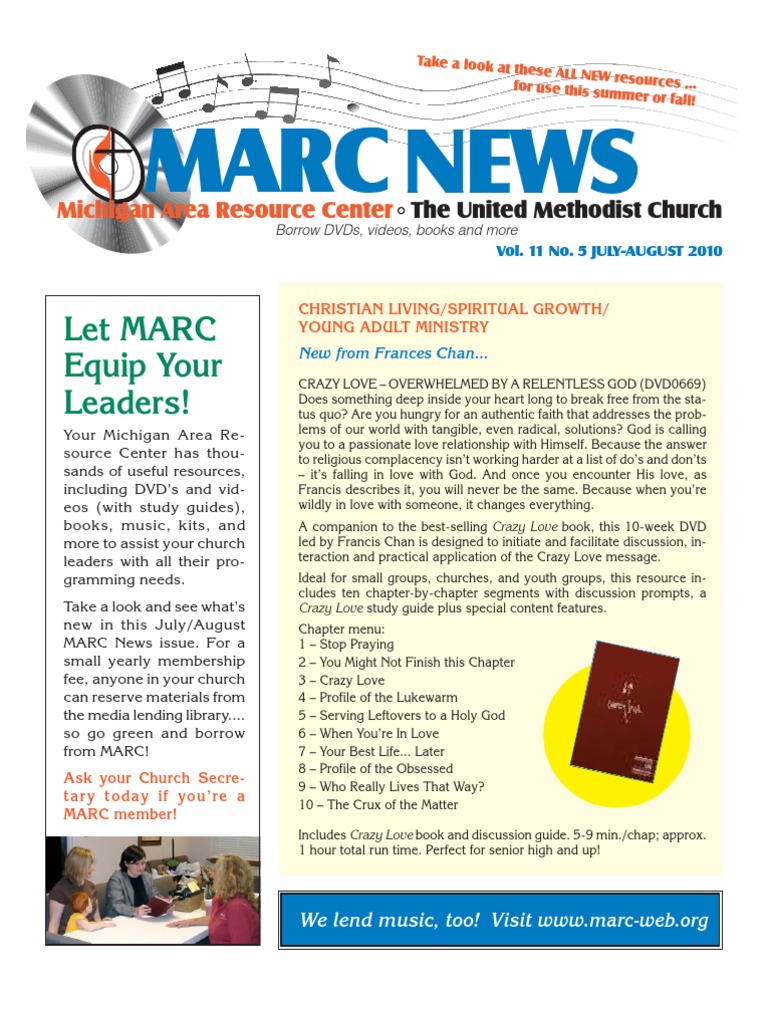 MARC News July-August 2010 | PDF | Love