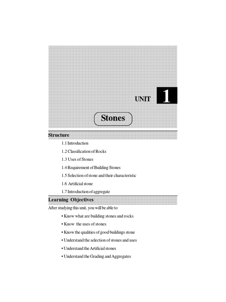 Building Materials | PDF | Rock (Geology) | Cement