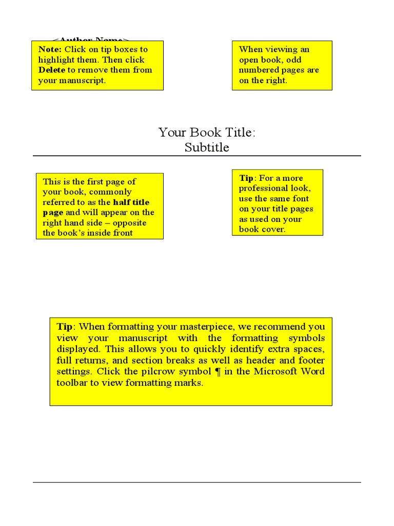 6x9 Style Guide | PDF | Printing | Writing