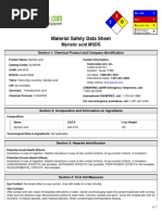 2023 MSDS Template for Chemicals | PDF | Hazards | Occupational Safety ...