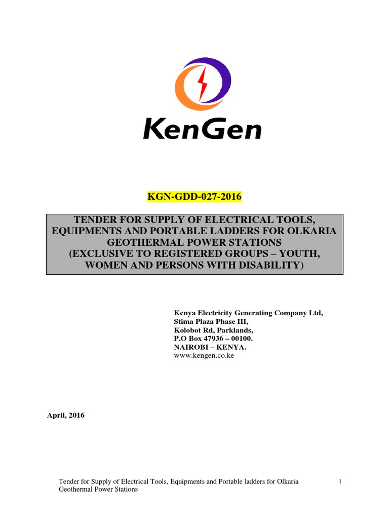 WWW Kengen Co Default | PDF | Letter Of Credit | Specification (Technical Standard)