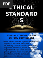 Asca Ethical Standards | PDF | School Counselor | Child Neglect