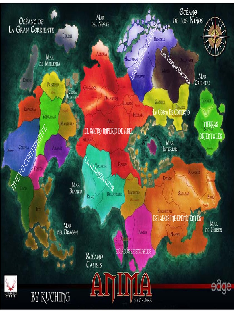 Anima - Mapa Politico Por Kuching PDF | PDF