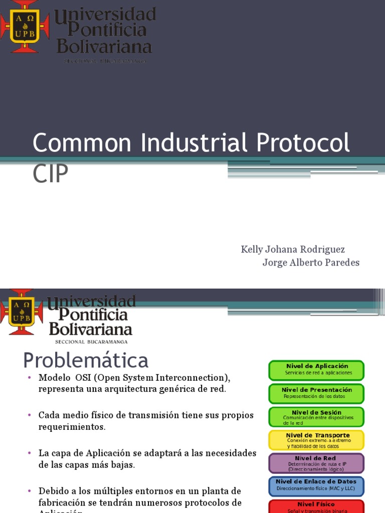 Common Industrial Protocol | PDF | Objeto (informática) | Protocolos de ...