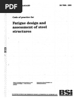 BS 7608-2014 Guide To Fatigue Design and Assessment of Steel Products | PDF