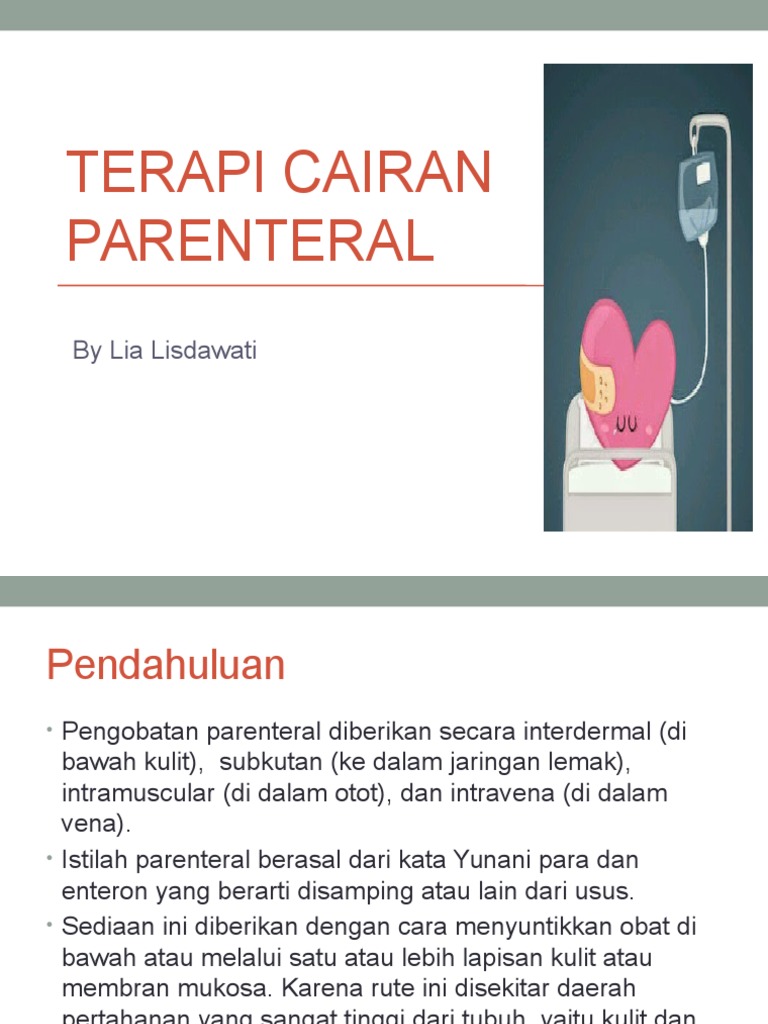 Terapi Cairan Parenteral | PDF
