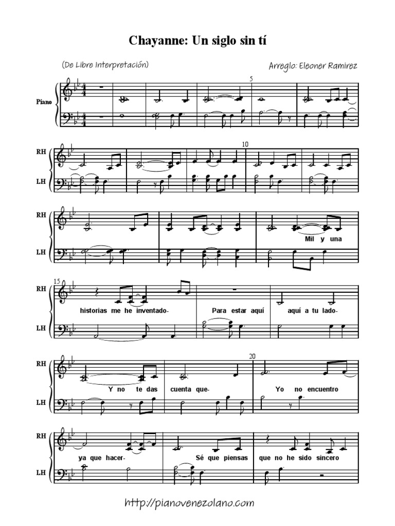 Chayanne Un Siglo Sin Ti | PDF | Ocio | Entretenimiento (general)