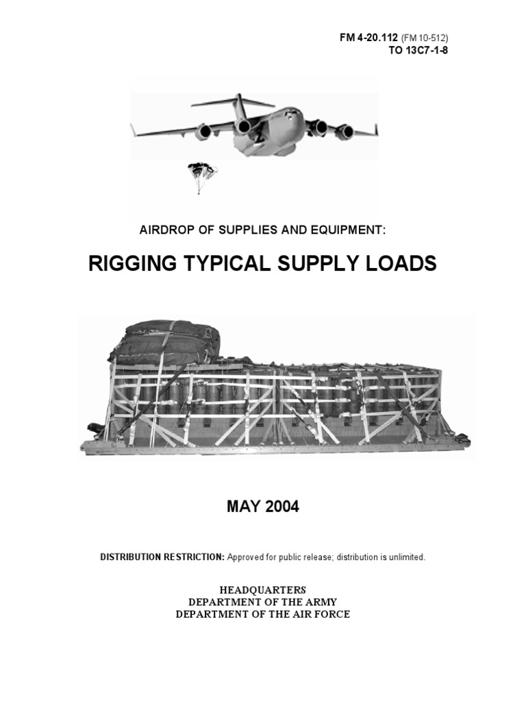 Airdrop Rigging Guide | PDF | Parachute | Cargo