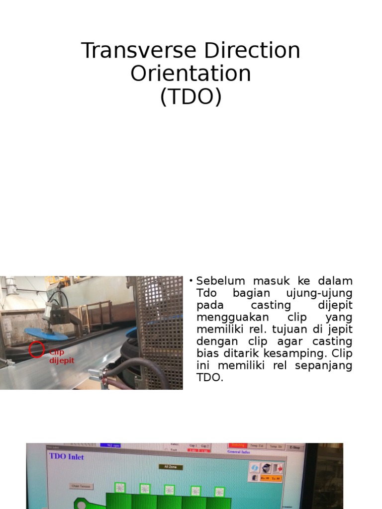 Transverse Direction Orientation | PDF