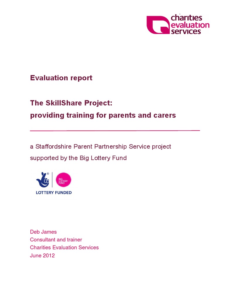 Skillshare Report | PDF | Support Group | Survey Methodology