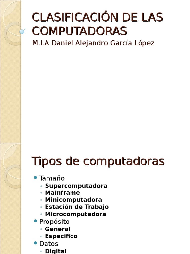 Classifying Computers: An Overview of Computer Types Based on Size ...