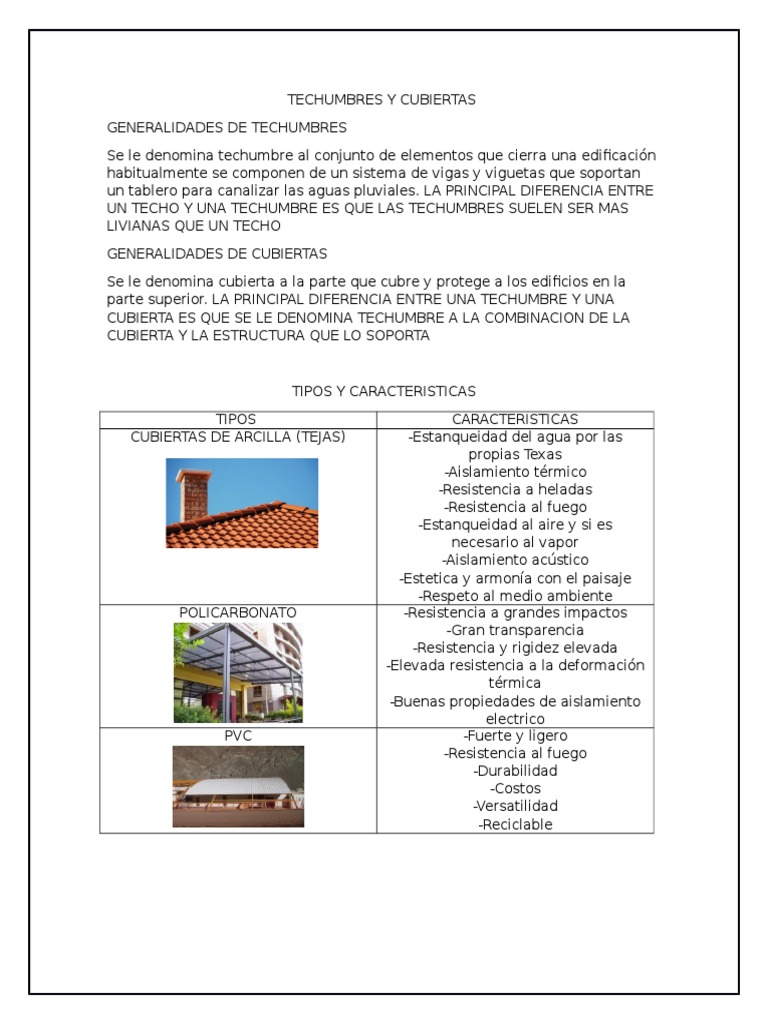 Techumbres y Cubiertas | PDF | Hazme | Bóveda (Arquitectura)