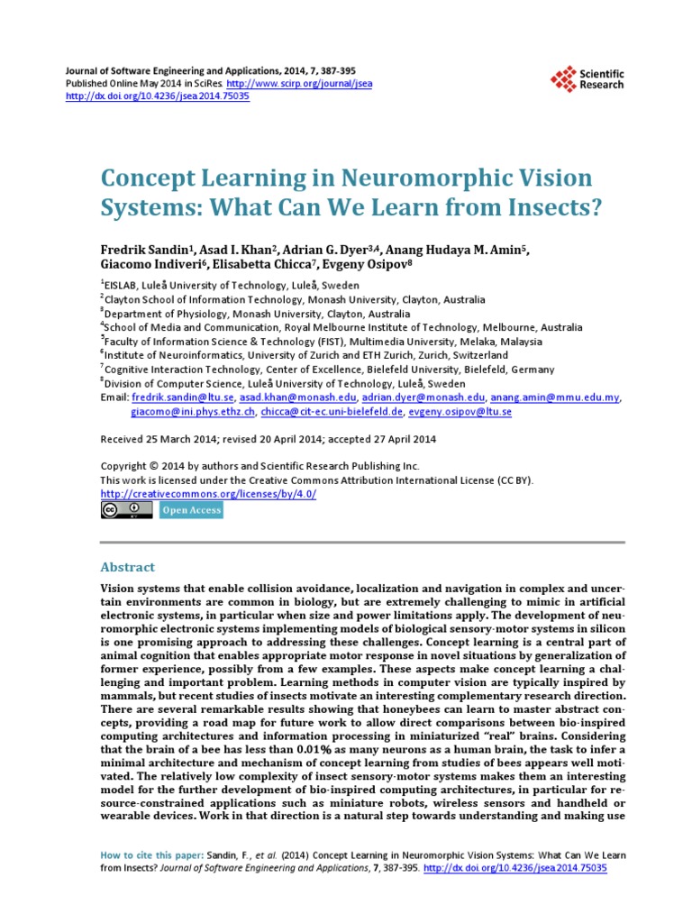 Concept Learning in Neuromorphic Vision Systems: What Can We Learn From ...