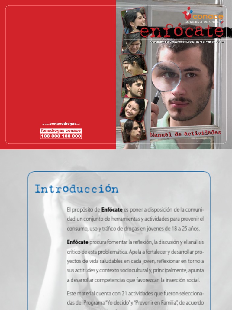 Manual de Actividades para Taller Drogas PDF | Descargar gratis PDF | La dependencia de ...