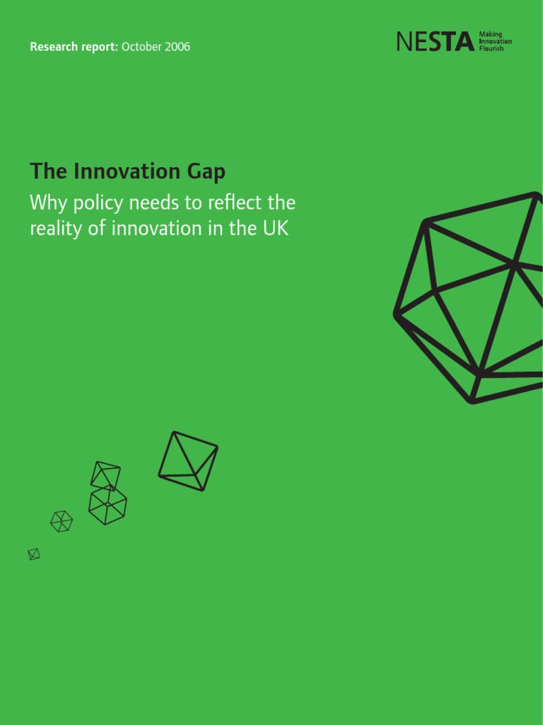 The Innovation Gap | PDF | Research And Development | Innovation