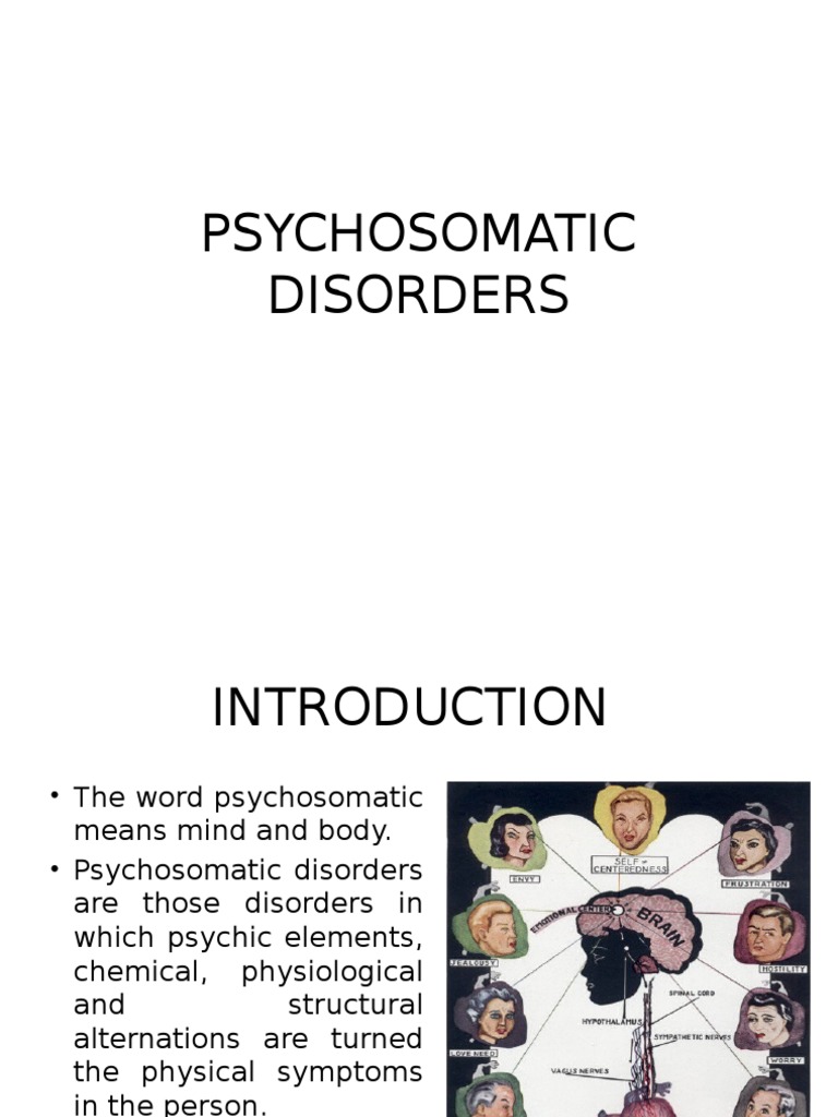Understanding Psychosomatic Disorders: Causes, Symptoms, and Treatment ...