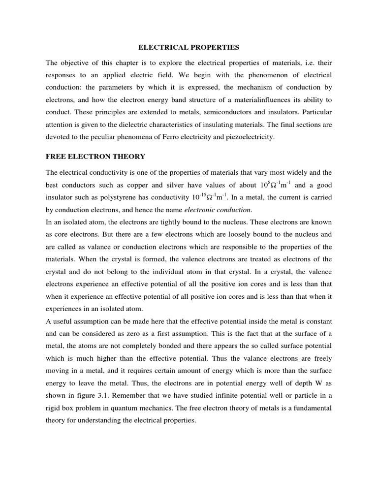 Eepd | PDF | Electrical Resistivity And Conductivity | Semiconductors