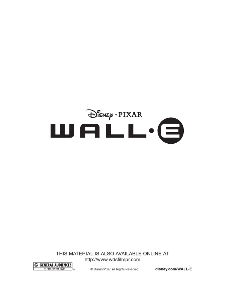 WALL-E Credits | PDF