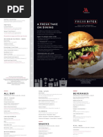 Breakfast and Kickback Menu - Drury Hotels | PDF | Hot Dog | French Fries