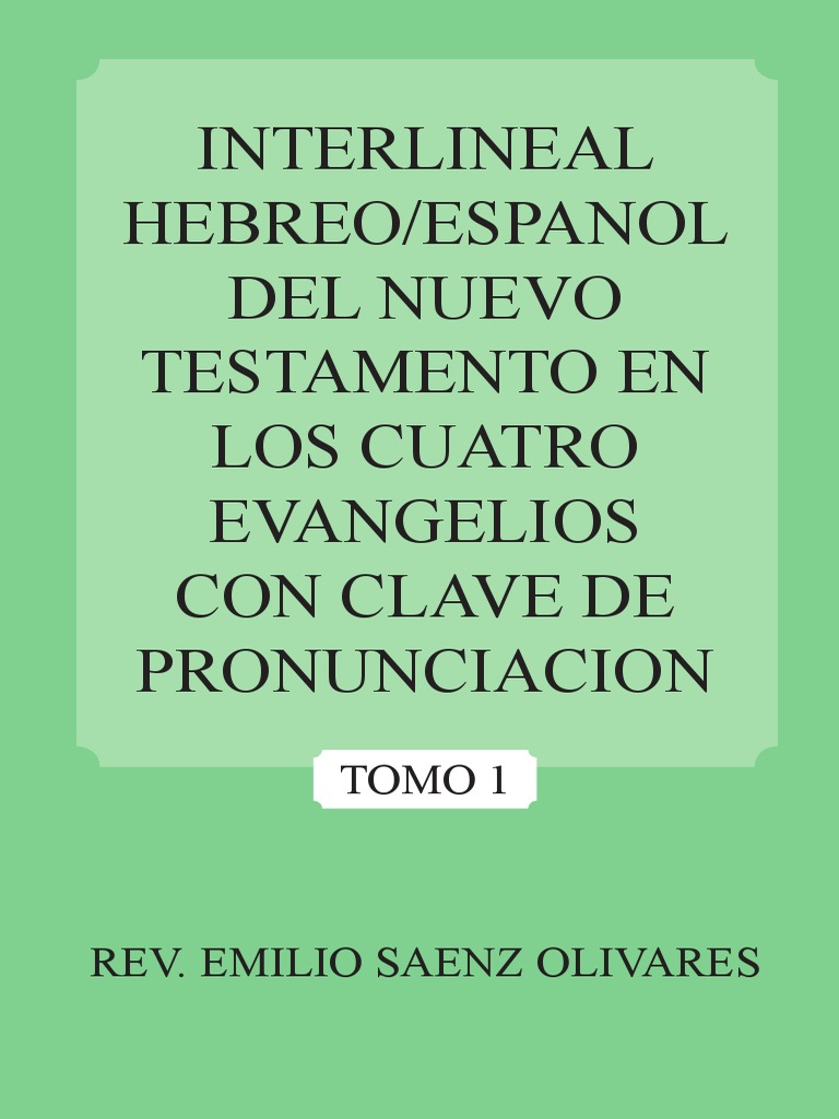 Hebreo Besorah 1 | PDF | Lenguaje hebreo | Dios