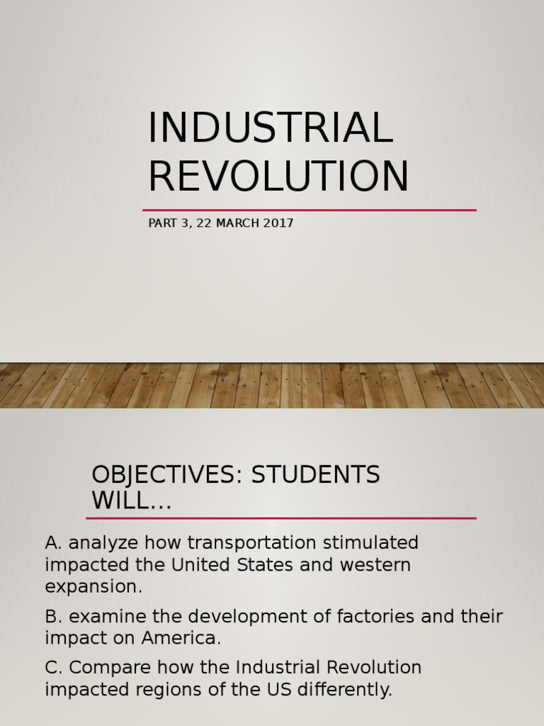 Industrial Revolution 3 | PDF | Factory | Industrialisation