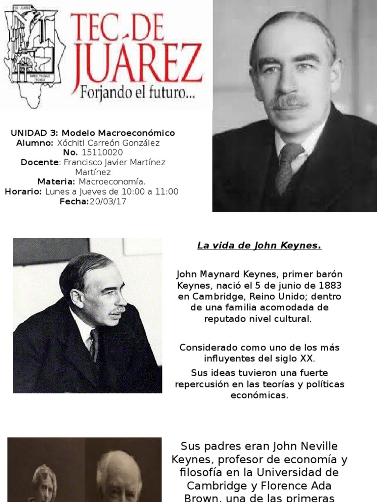 Biografía de John Maynard keynes