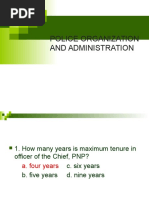 PNP Rank Classification | PDF