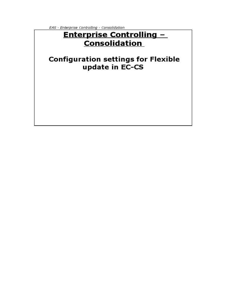 Consolidation Step by Step Guide | PDF