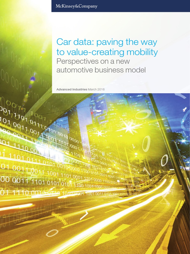 Mckinsey Car Data March 2016 | PDF | Autonomous Car | Car