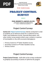 DENR Approved Survey Plan Standards | PDF | Surveying | Latitude
