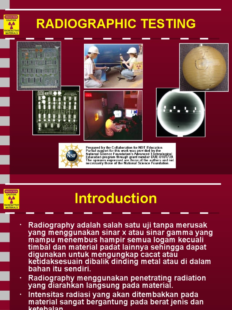 Uji Radiografi: Prinsip dan Metode | PDF | Komputer