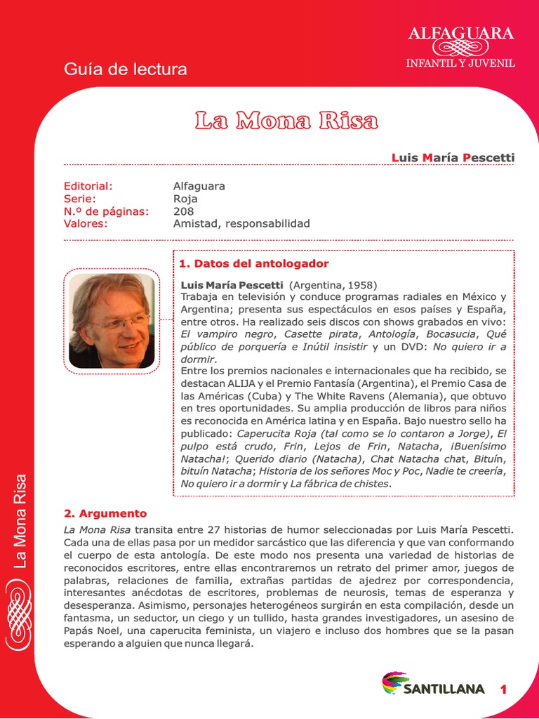 La Mona Risa1 | PDF | Humor