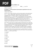 ELPT Sample Booklet Revised | PDF | Test (Assessment) | Crime & Violence