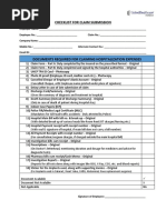 IPD Checklist | PDF | Receipt | Hospital