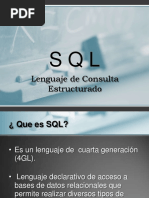 Guía SQL: LDD y LMD en MySQL | PDF | SQL | Bases de datos