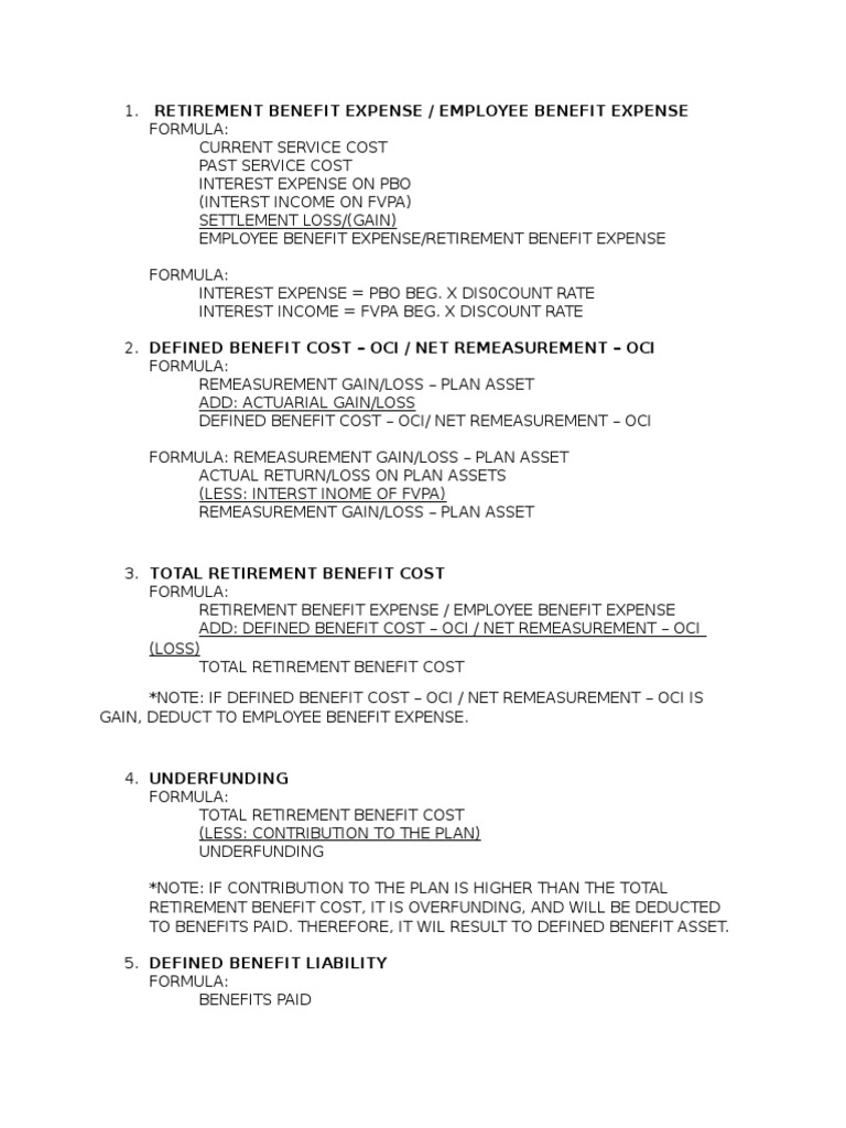 Employee Benefits Reviewer | PDF | Defined Benefit Pension Plan ...