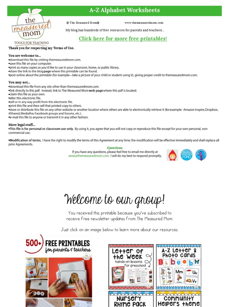 Bonus Alphabet Worksheets Final | PDF