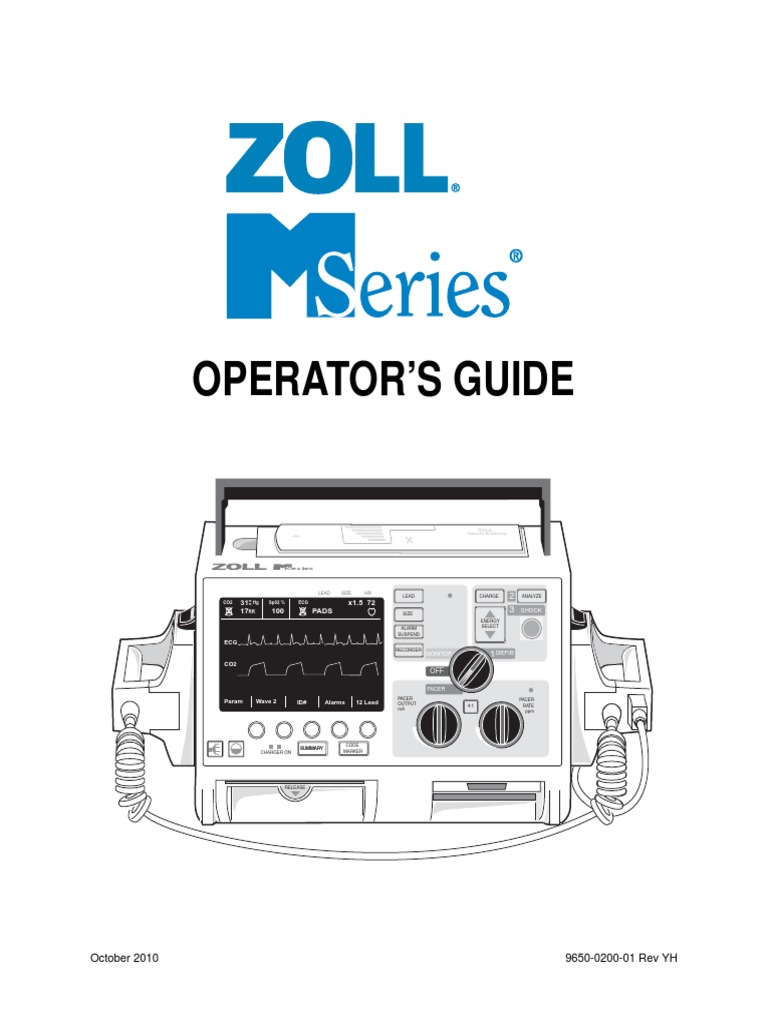 Operators Guide Zoll M Series | PDF | Artificial Cardiac Pacemaker ...