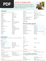 New Banting Food List | PDF | Foods | Vegan Cuisine
