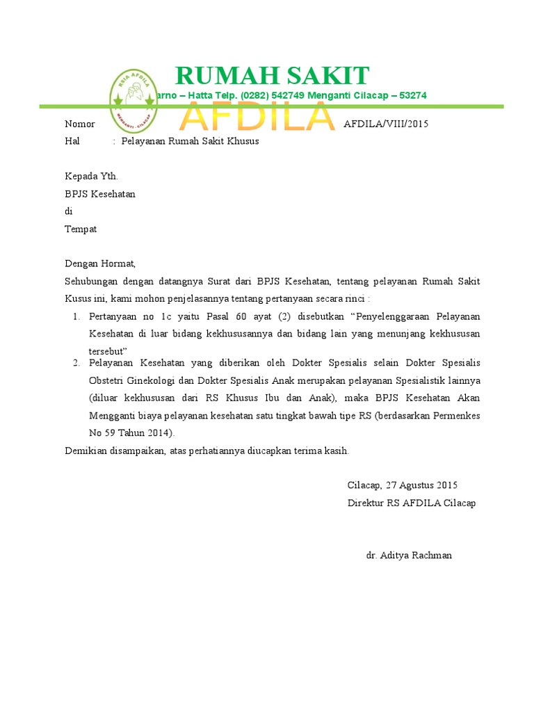 Surat Tembusan | PDF